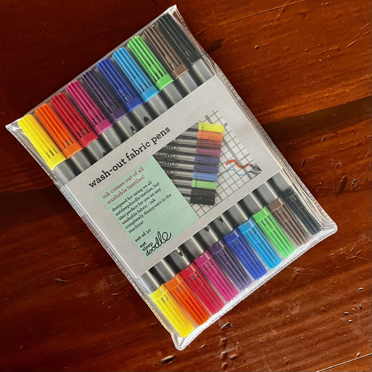 Washable Fabric Markers - Set of 10 (Brights) | City Museum