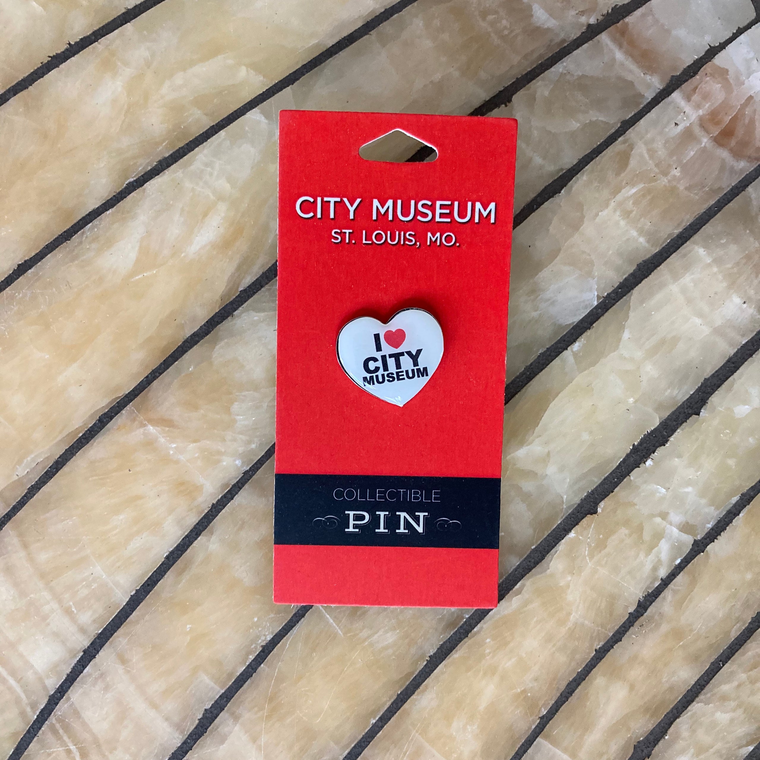 I Love City Museum pin | City Museum